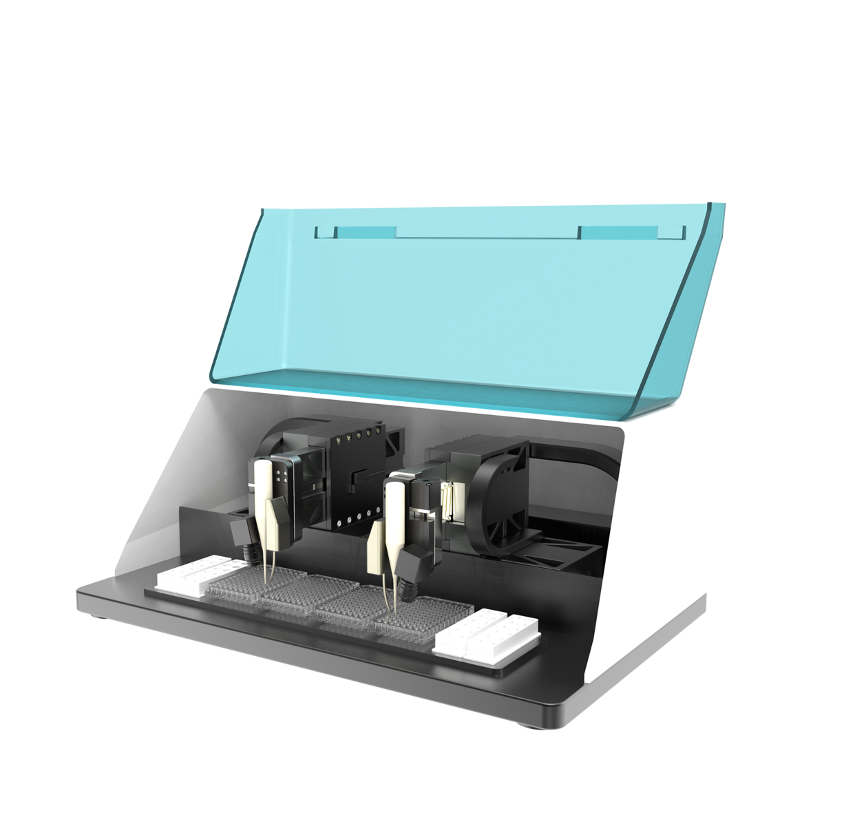 Laboratory / Analytics - XY-Z microtiter scanning system for fast and ...