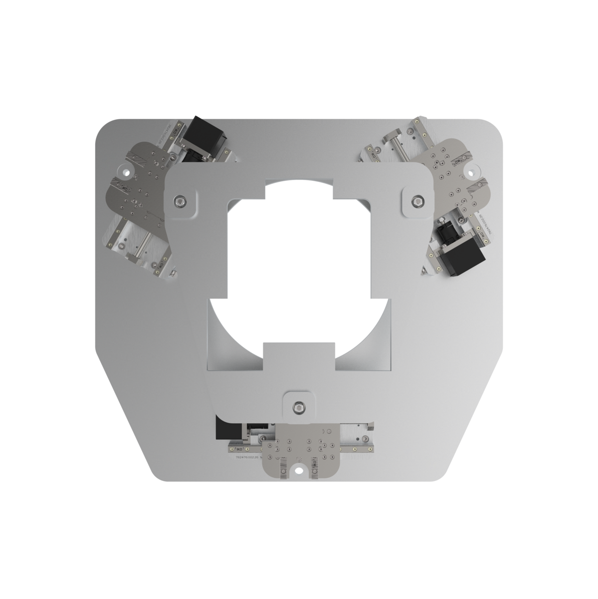 XY Theta Stage - MP410-3 High Vacuum Aligner up to 10E-6 mbar | XYRz ...